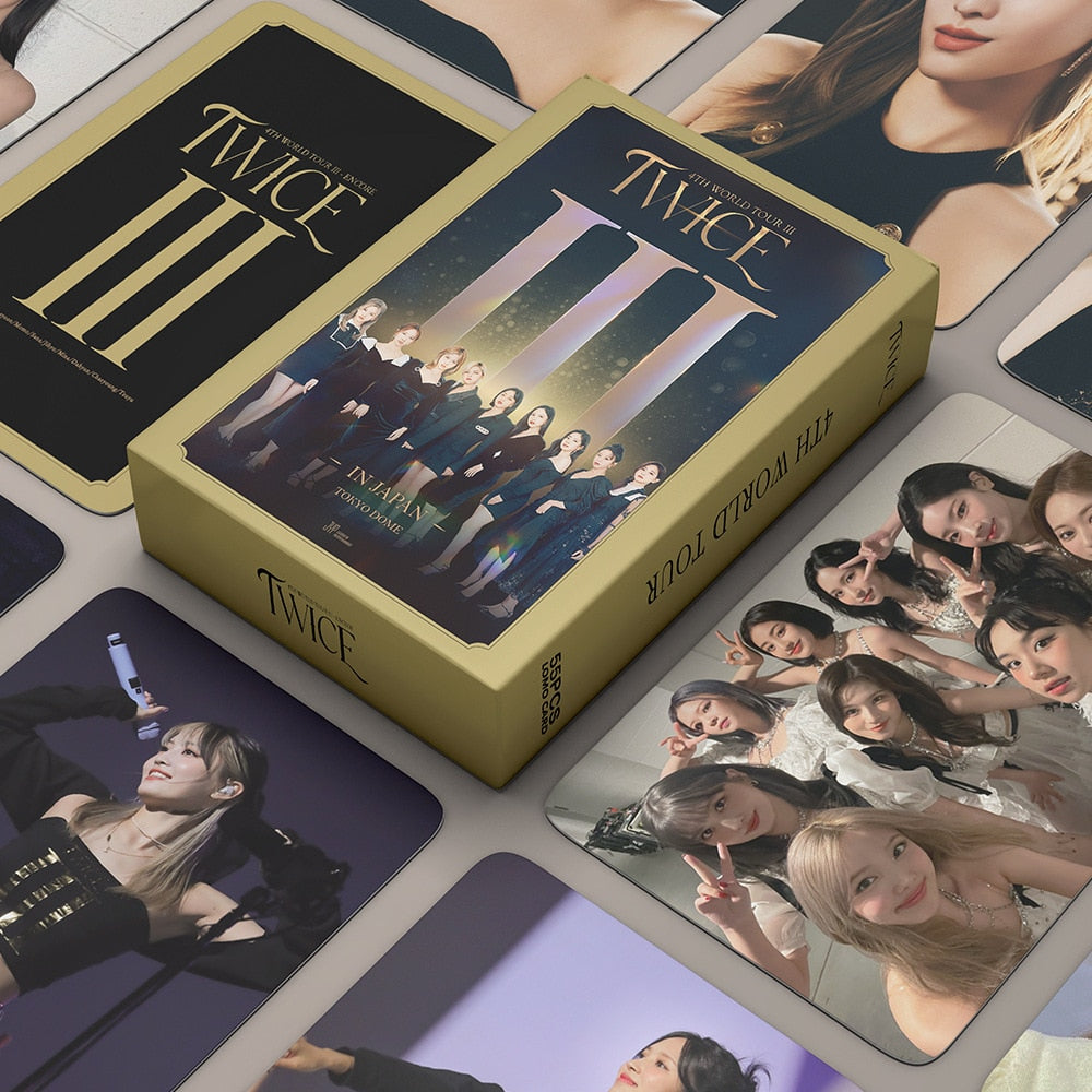 Kit c/ 55 Photocards TWICE (Várias opções) – Meu Dorama Store